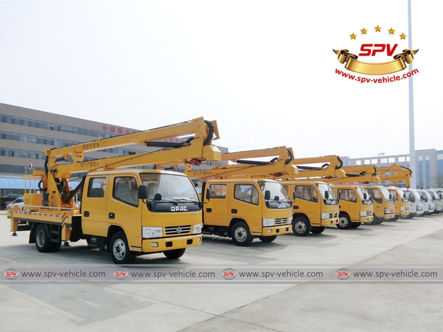 5 units of Aerial Work Platform Trucks manufactured by SPV were ready ...
