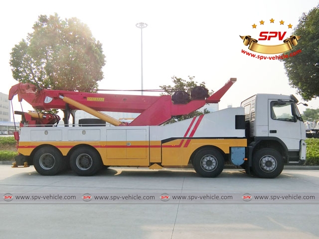 12 wheels VOLVO Heavy-duty Wrecker Tow Truck for sale