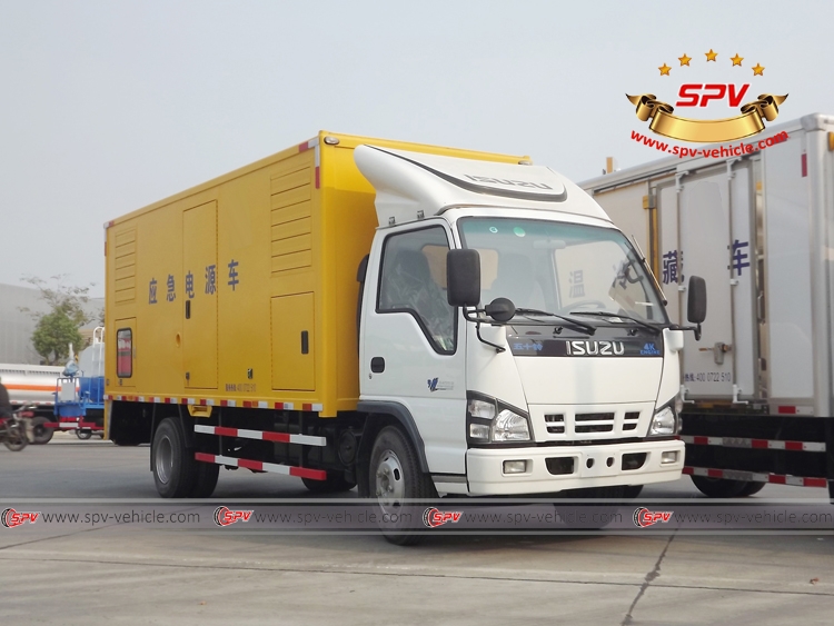 SPV Power Van Service Truck ISUZU just delivered to State Electricity Group