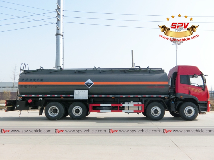 19,000 liters (5,000 Gallons) Chemical Liquid Tanker Truck, Chemical ...