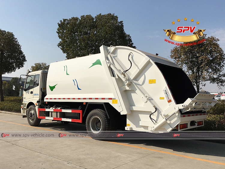 12 CBM Foton Waste Compactor Truck, Garbage Collection Truck, Compactor ...