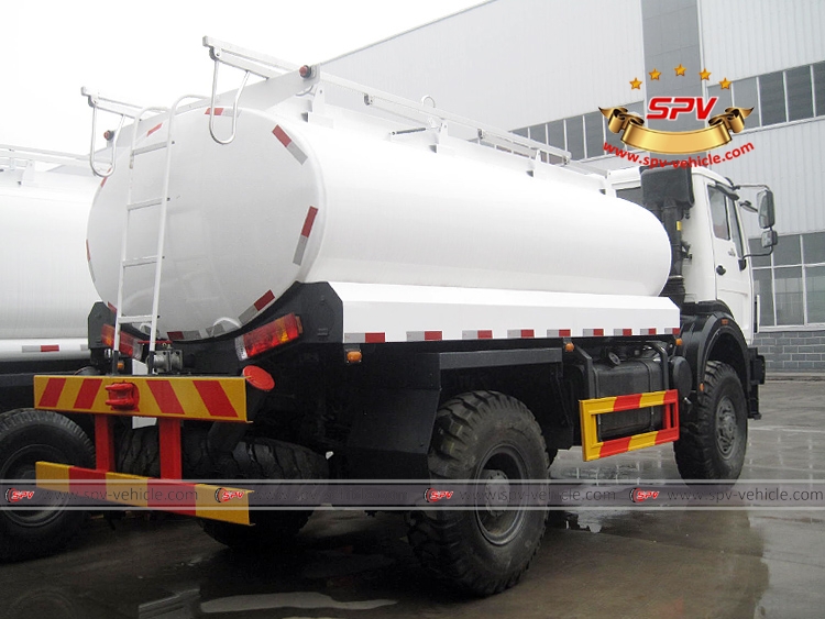 10,000 Litres (2,6000 Gallons) Off-road Fuel Bowser, Fuel Tanker Truck ...