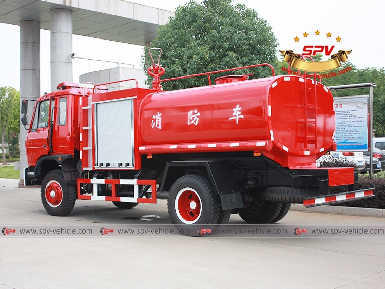 6,000 Litres Fire Water Tank Truck, Fire Water Bowser, Fire Water ...