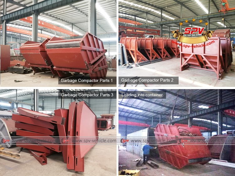 SPV first SKD job on garbage compactors in Myanmar goes very successfully.