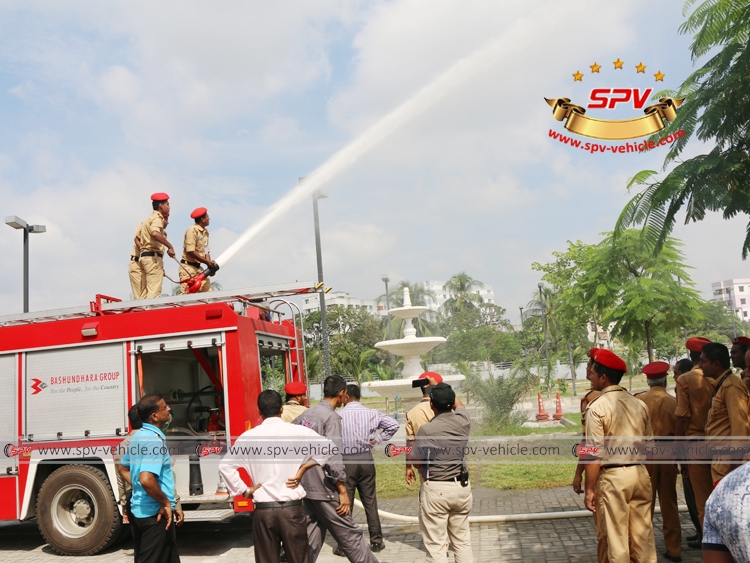 To Bangladesh - 3 units of fire fighting trucks in Jul, 2016.