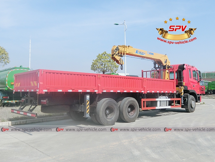 5 Tons Mobile Crane Truck, Telescopic Beam Lifter, Truck Cargo with ...