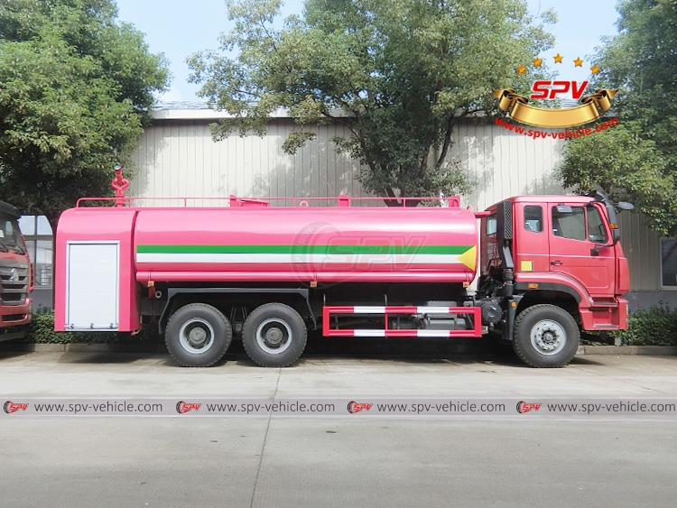20,000 Litres Sinotruk Fire Water Tanker, Fire Fighting Water Truck ...