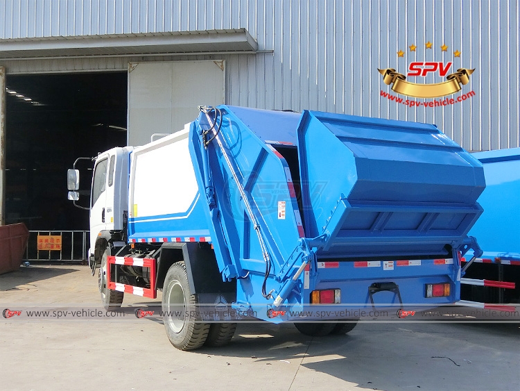 8 m³ Compactor Garbage Truck, Garbage Collection Truck, Refuse ...