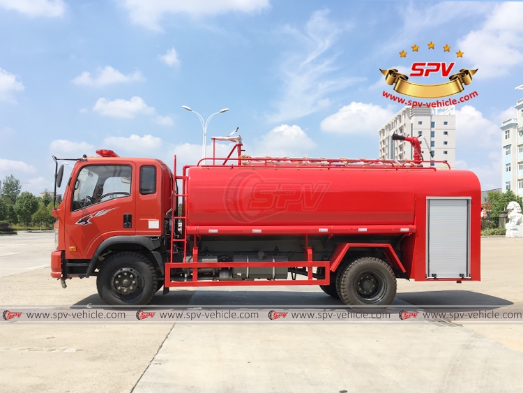 8,000 Litres Fire Water Tanker, Fire Fighting Truck, Fire Water Truck ...