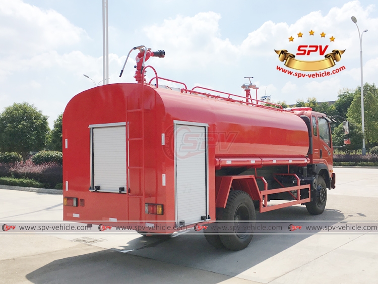 8,000 Litres Fire Water Tanker, Fire Fighting Truck, Fire Water Truck ...