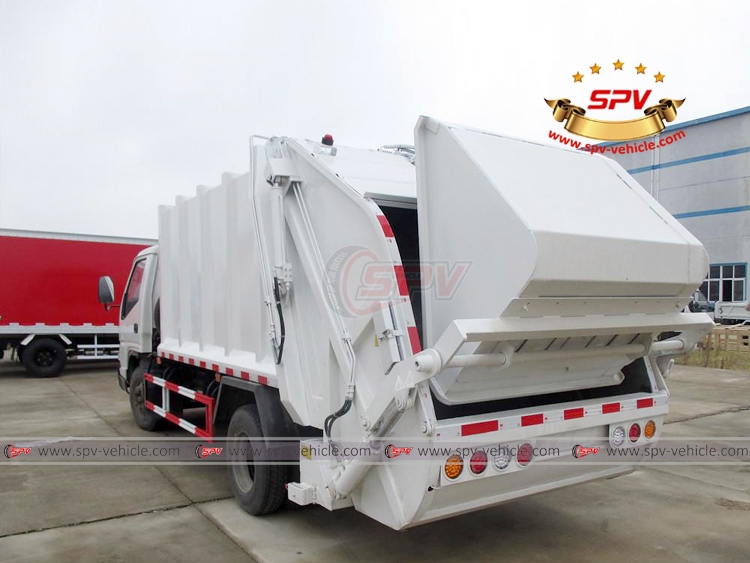 Solid Waste Compactor Truck JMC, 6 m3 Refuse Collection Vehicle in ...