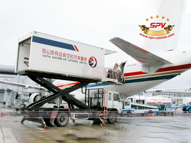 4,000 kg Aircraft Catering Truck ISUZU, Catering Hi-lift Truck ...
