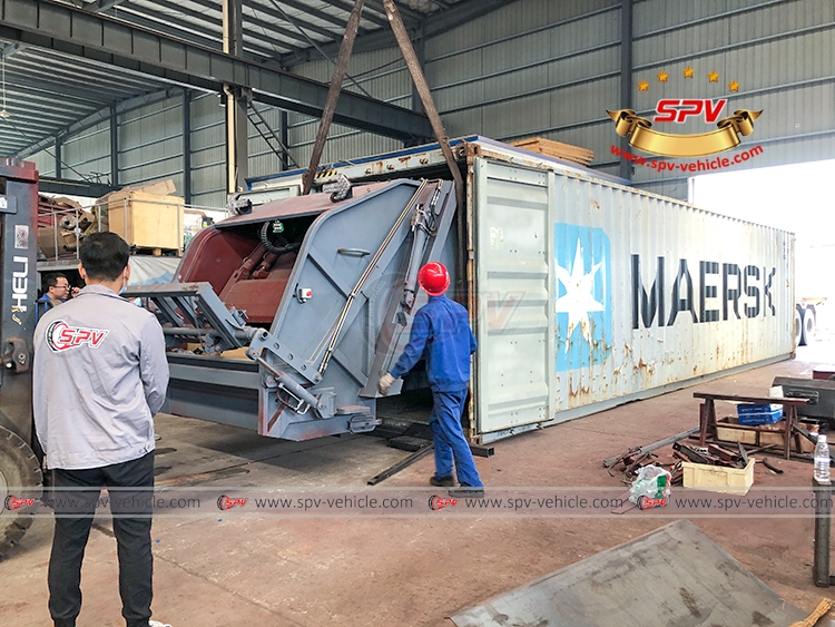 【Sep. 2020】To Brunei – Garbage Compactor Bodies (8 CBM)
