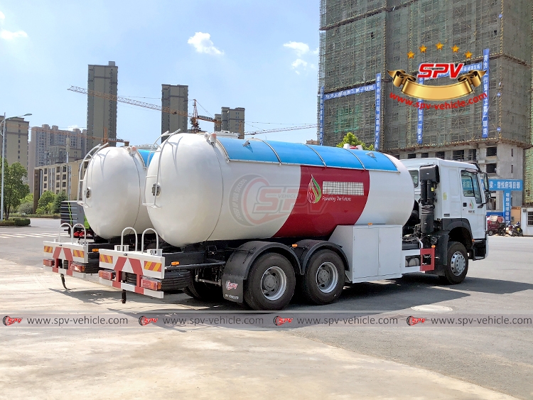 20,000 Litres LPG Dispensing Truck, LPG Tanker Truck, Truck Mounted LPG ...