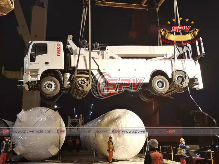 40 Ton Heavy Duty Rotator IVECO, Rotator Wrecker Truck, Recovery Truck ...