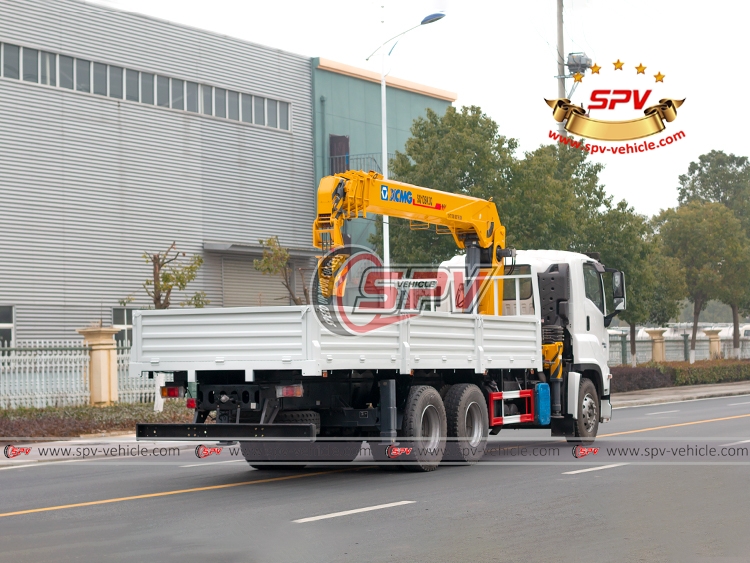 【Jan. 2022】To Peru - 10 Tons Cargo Crane Truck ISUZU
