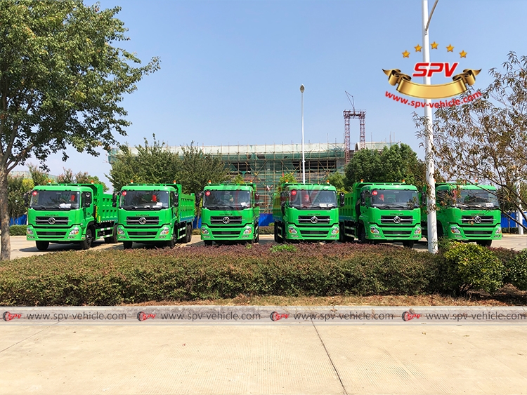 20 CBM Garbage Dump Truck, Garbage Tipper Truck, Refuse Collection ...