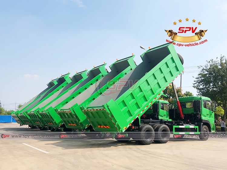 20 CBM Garbage Dump Truck, Garbage Tipper Truck, Refuse Collection ...
