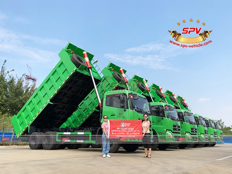 20 CBM Garbage Dump Truck, Garbage Tipper Truck, Refuse Collection ...