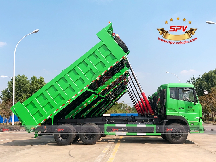 20 CBM Garbage Dump Truck, Garbage Tipper Truck, Refuse Collection ...