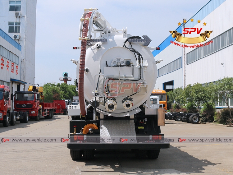 14,000 Litres Combination Sewer Cleaner Truck IVECO, VCombined Vac Jet ...