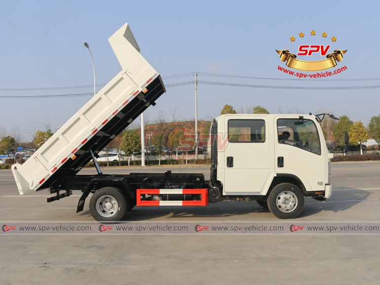 【Mar. 2023】To Sint Maarten - Tipping Flatbed Truck ISUZU