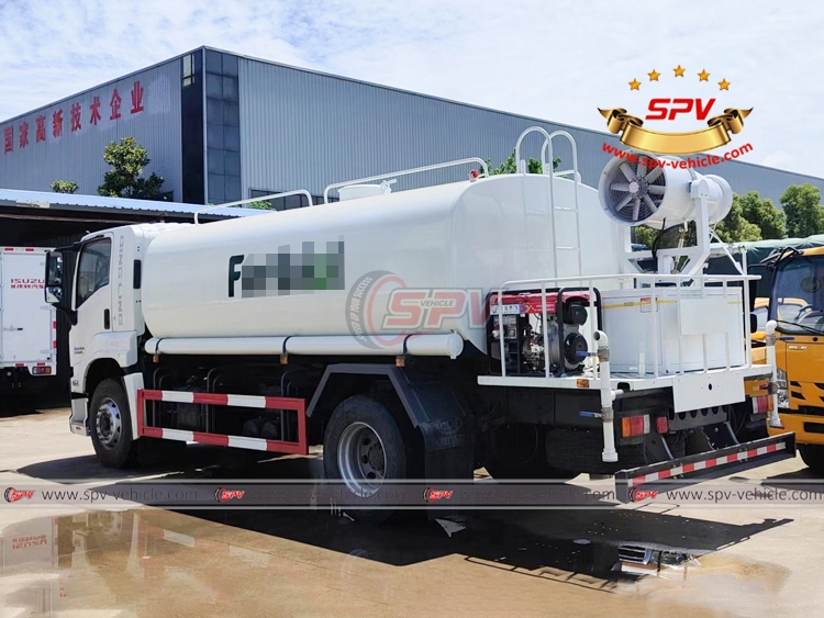 SPV is 8,000 Litres Disinfectant Spray Truck ISUZU Manufacturer ...
