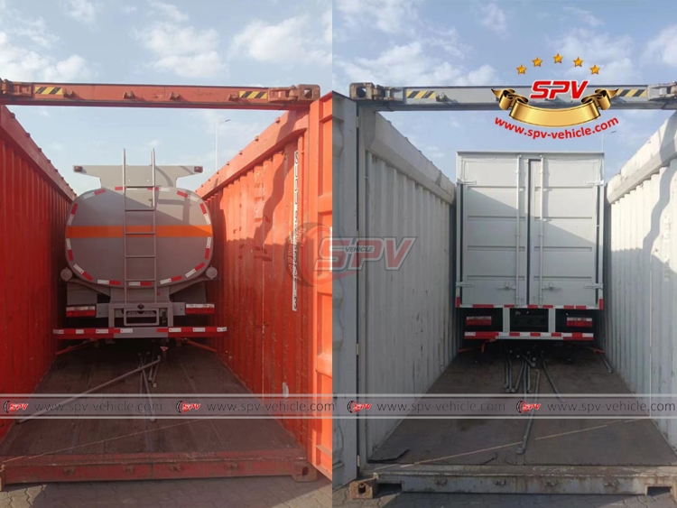 【May. 2023】To Zimbabwe - 2 Units of Water Sprinkling Trucks and 1 Unit ...