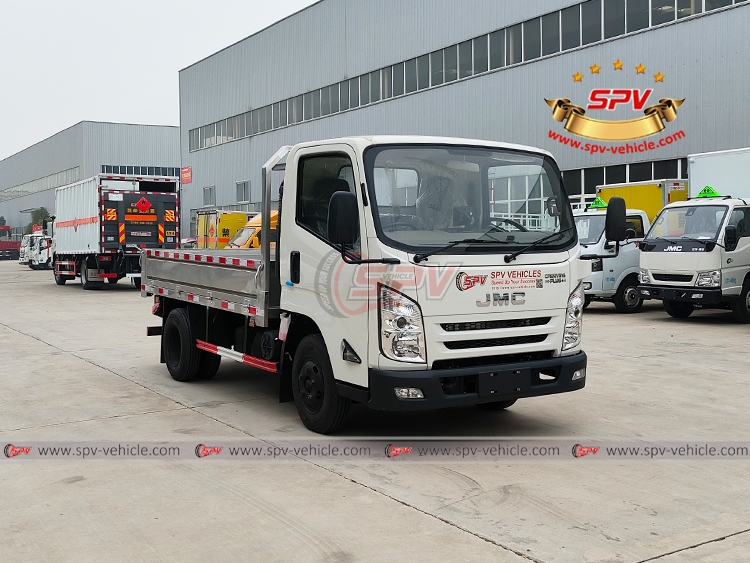 2 Tons Stainless Steel Cargo Truck, Cargo Vehicle, Flatbed Cargo Truck ...