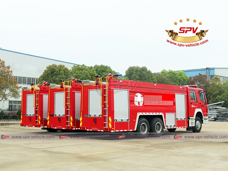 An Repeat Order of 3 Units of Fire Fighting Trucks Sinotruk(12,000 ...