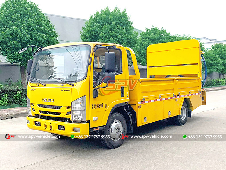 ISUZU KV100 Crash- Proof Buffer Truck - Ensure Safe and Protect Lifes ...