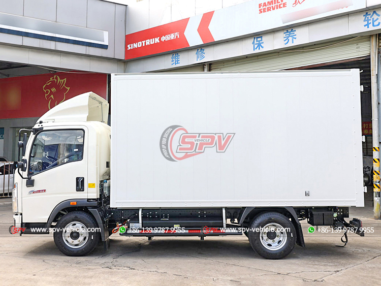 Sinotruk 3 Ton Insulated Van Truck For Sale - Durable & Reliable ...
