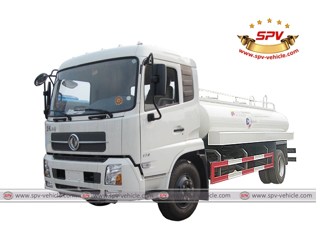 water tank truck, potable water truck, water tanker