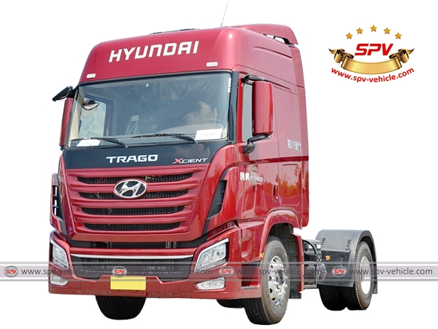 4x2, 360 HP (265 KW) Prime Mover, Towing Truck, Semi Truck Tractor from ...