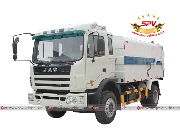 8 CBM Garbage Tipper, Rubbish Truck, Refuse Collection Truck, Mobile ...