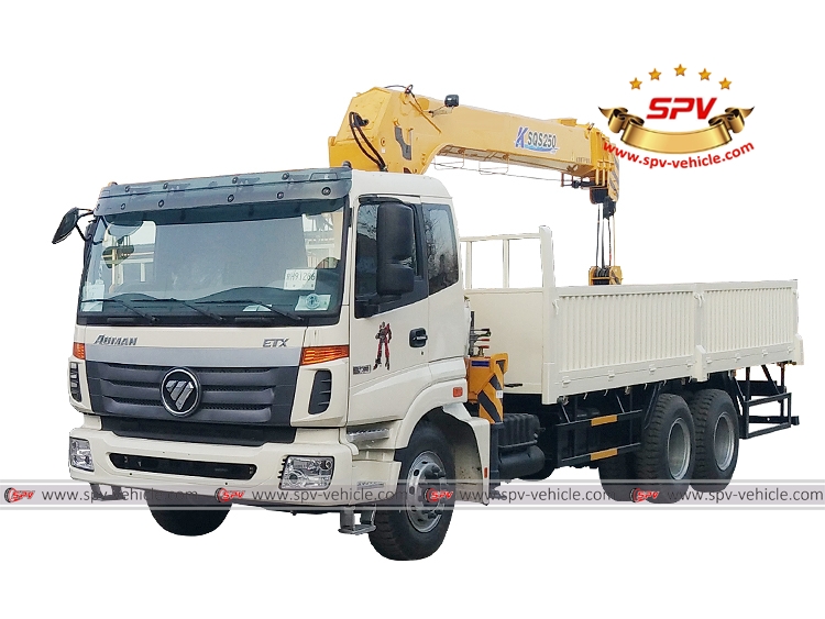 10 Tons Telescopic Hydraulic Loader, Mobile Crane Truck, Truck Cargo ...