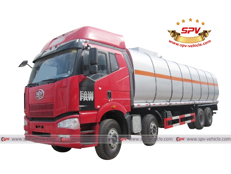 25,000 Litres FAW Bitumen Delivery Truck, Asphalt Tank Truck, Heated ...