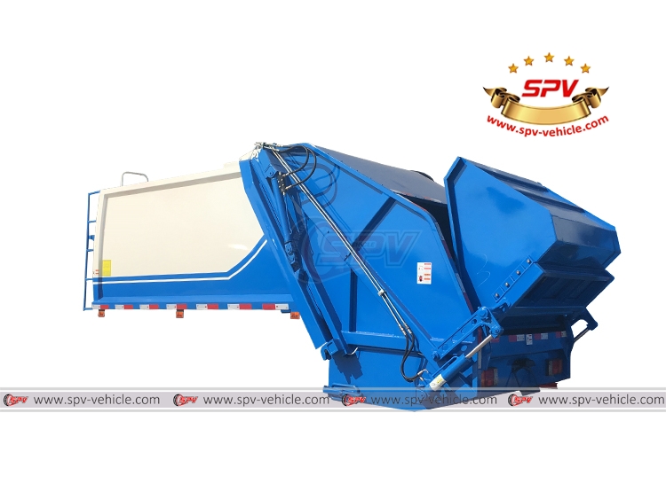 8 CBM Garbage Compactor Body Unit, Refuse Compactor Body, Compactor ...