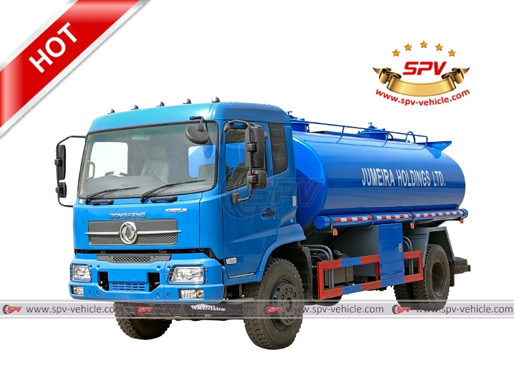 12,000 Litres (3,100 Gallons) Water Tank Truck, Water Delivery Truck ...