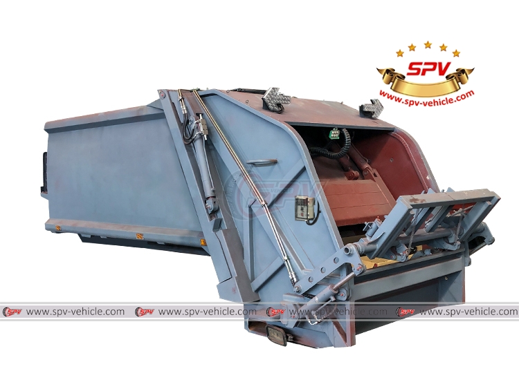 8 CBM Compactor Body Superstructure, Rubbish Collection Superstructure ...