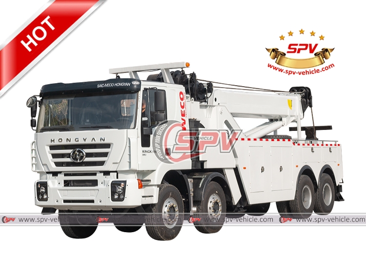 40 Ton Heavy Duty Rotator IVECO, Rotator Wrecker Truck, Recovery Truck ...