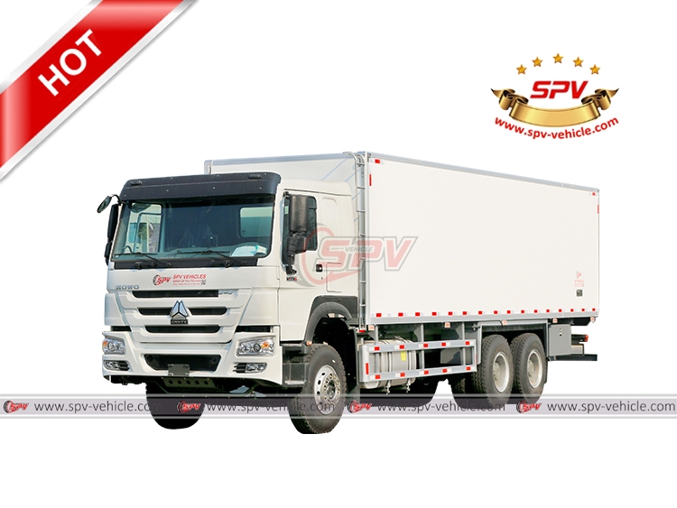6X4 Carrier Truck (Sinotruk) for Sale | Customized Van Truck Online ...