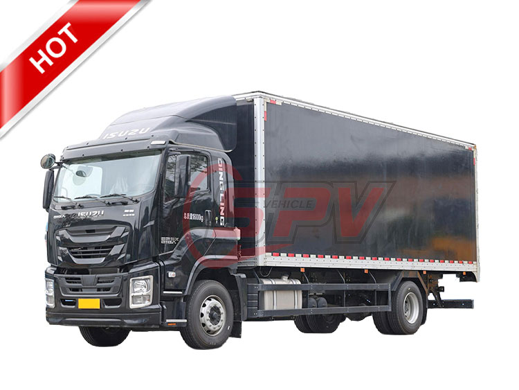 ISUZU GIGA 4X2 10 Tons Van Truck for Sale - Van Truck for Transfer ...